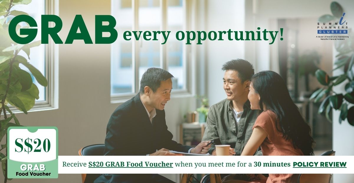 Grab Every Opportunity - Free $20 Grab Food voucher when you meet us ...