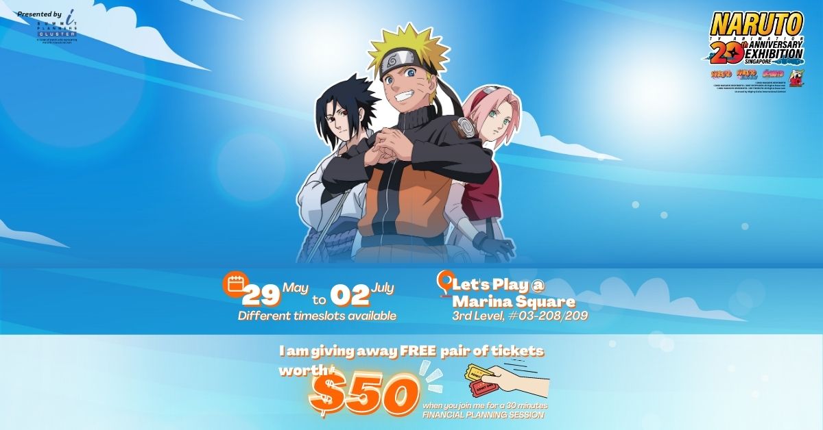 NARUTO TV Animation 20th Anniversary Exhibition Singapore